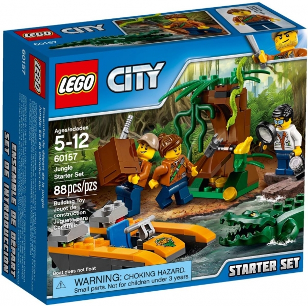Mirax Hobbies - LEGO 60157 JUNGLE STARTER SET