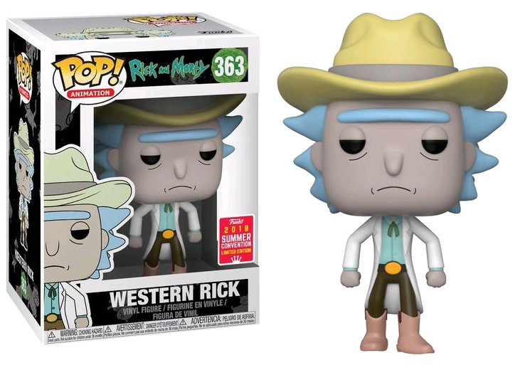 Mirax Hobbies - FUNKO 30966 EXCLUSIVO SDCC WESTERN RICK