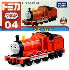 Mirax Hobbies - TOMICA T04 THOMAS & FRIENDS JAMES TOMICA 04 DIECAST ...