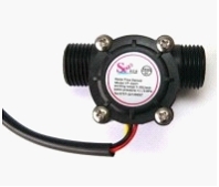 Mirax Hobbies - ZMXR YF-S201 G1/2 HALL EFFECT FLOWMETER CONTROL WATER FLOW SENSOR FOR ARDUINO