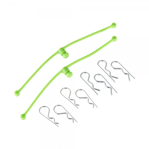Mirax Hobbies - DUBRO 2253 BODY KLIP RETAINERS ( LIME GREEN ) ( 2 PC ...