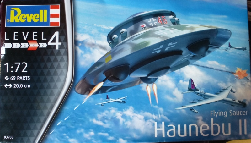 Mirax Hobbies - REVELL 03903 FLYING SAUCER HAUNEBU II 1:72