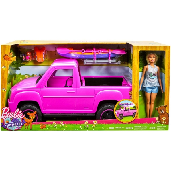 Mirax Hobbies - MATTEL FNY40 BARBIE CAMPING CAMIONETA