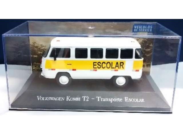 Mirax Hobbies - MAGAZINE VSB01 1:43 VOLKSWAGEN KOMBI T2 TRANSPORTE ESCOLAR