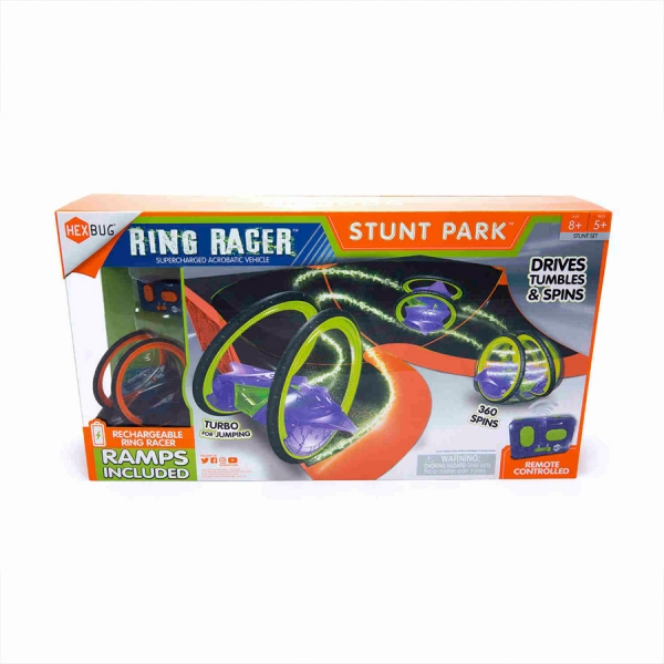 Mirax Hobbies - HEXBUG 409-5981 RING RACERS WITH STUNT PARK