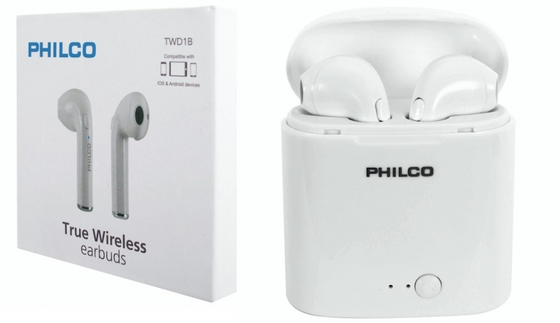 Mirax Hobbies - PHILCO 27PLCTLW1B/TWD1B AUDIFONO TRUE WIRELESS BLANCO ...