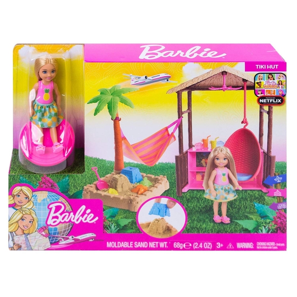 Mirax Hobbies - MATTEL FWV24 BARBIE EXPLORA Y DESCUBRE CABAÑA DE PLAYA ...