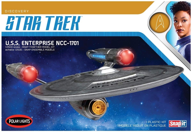 Mirax Hobbies - POLAR 971 STAR TREK DISCOVERY USS ENTERPRISE ( SNAP ...