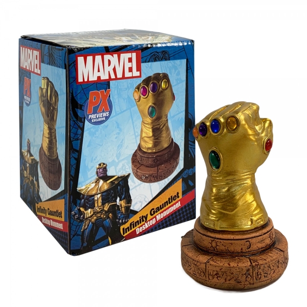 Mirax Hobbies - PX 65734 EXCLUSIVE MARVEL COMICS INFINITY GAUNTLET DESK ...