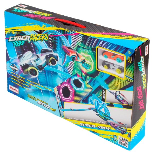 Mirax Hobbies - MAISTO 12490 CYBER RACERS PLAYSET 3 SURTIDOS