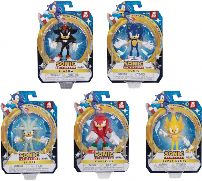 Topcam - JAKKS 06902 SONIC THE HEDGEHOG 21/2IN AF WV4 SURTIDO ( NET )