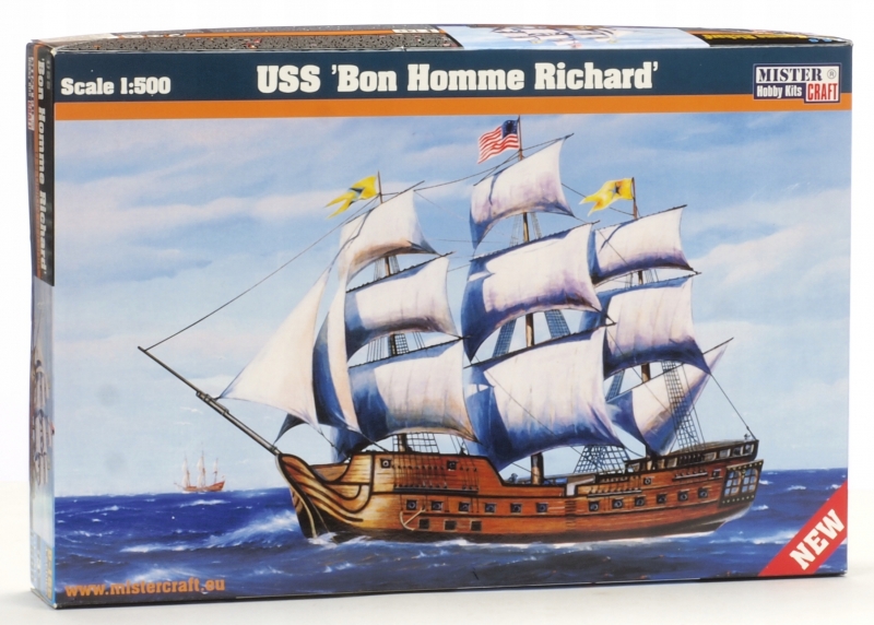Mirax Hobbies - MISTERCRAFT D-165 USS BON HOMME RICHARD 1:500