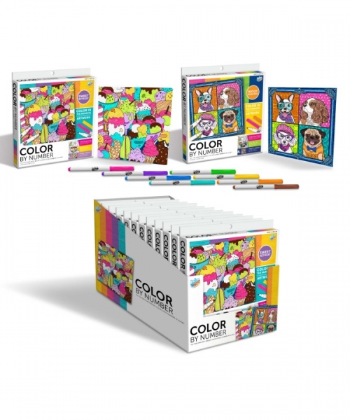 Mirax Hobbies - ANKER 450294/DOM COLOR BY NUMBER KIT ASSORTMENT