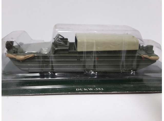 Mirax Hobbies - MAGAZINE TA-65 RUSSIAN TANK SERIES DUKW 353, GREEN