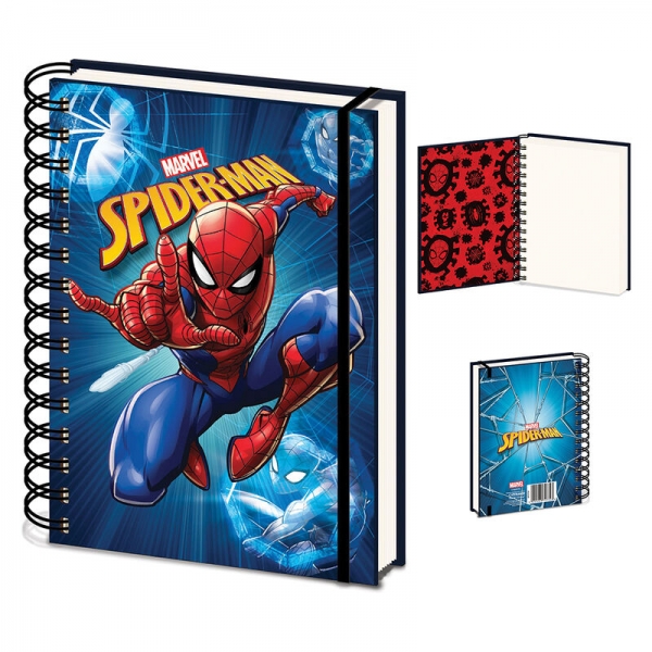 Mirax Hobbies - SMARTCIBLE SR72734 LIBRETA A5 MARVEL SPIDERMAN WEB STRIKE