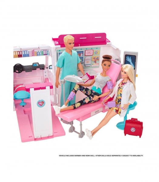 Mirax Hobbies - MATTEL GMG35 BARBIE CUIDADOS MEDICOS CON MUÑECOS