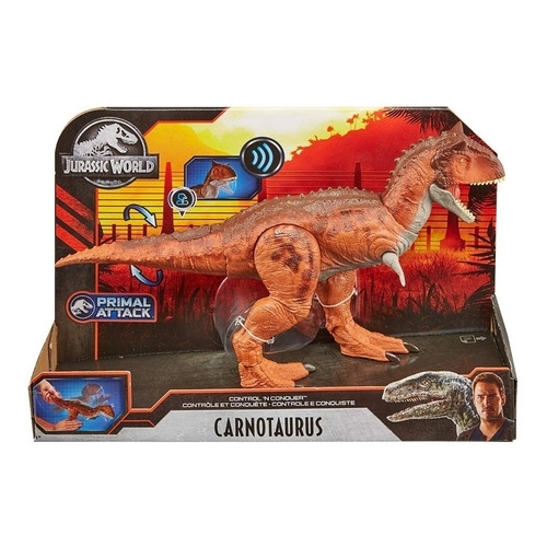 Mirax Hobbies - MATTEL HDX33 JURASSIC WORLD CARNOTAURUS FIGURA DE ...