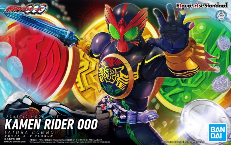Mirax Hobbies - BANDAI 62079 FIGURE RISE STANDARD KAMEN RIDER OOO TATOBA COMBO