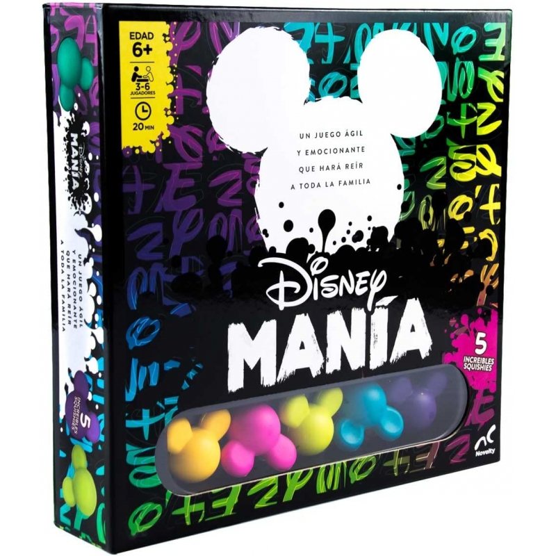 Mirax Hobbies - DISNEY JG206305 JUEGO DE MESA DISNEYMANIA