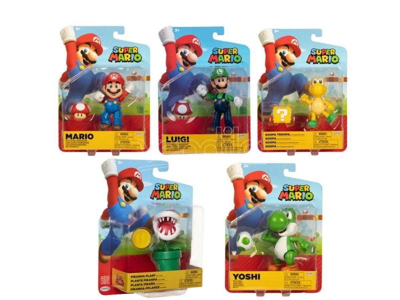 Mirax Hobbies - INTK NI4137446 NINTENDO SUPER MARIO 4 FIGURES WAVE 29