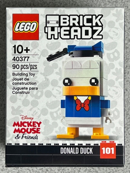 Mirax Hobbies - LEGO 40377 DISNEY BRICK HEADZ PATO DONALD