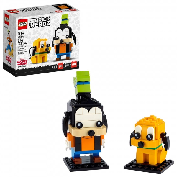Mirax Hobbies - LEGO 40378 DISNEY BRICK HEADZ GOOFY Y PLUTO