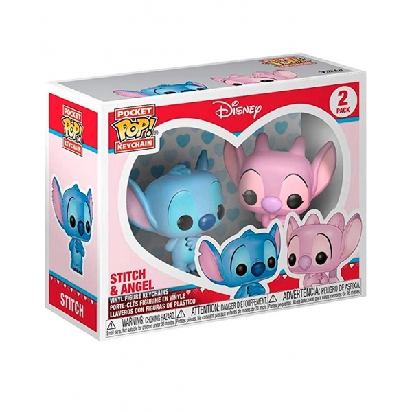 Mirax Hobbies - FUNKO 36370 POP DISNEY KEYCHAIN LILO & STICH STINCH ...