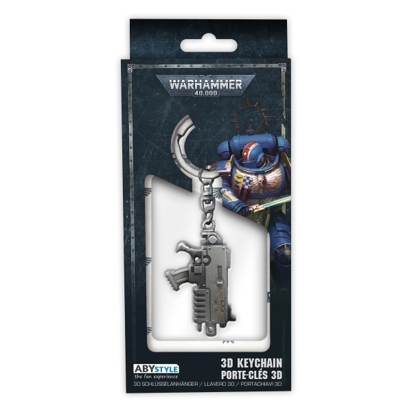 Mirax Hobbies - ABYSSE ABYKEY381 WARHAMMER 40K BOLTER 3D KEYCHAIN