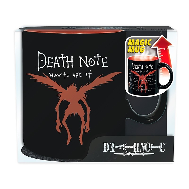 Mirax Hobbies - ABYSSE ABYMUGA034 DEATH NOTE LIGHT AND RYUK HEAT CHANGE ...