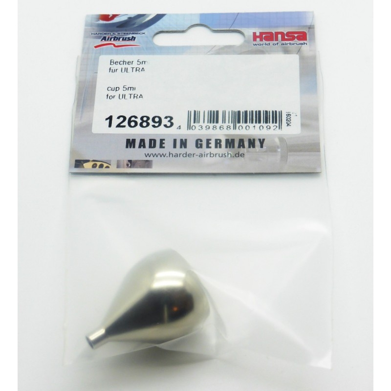 Mirax Hobbies - HARDER & STEENBECK 126893 CUP 5ML FOR ULTRA