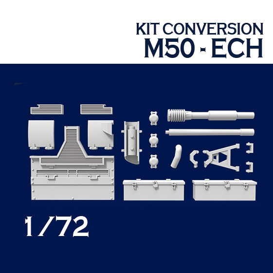 Mirax Hobbies - HQ KIT CONVERSION M50 1:72