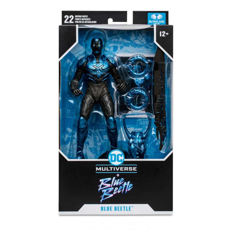 Mirax Hobbies - MCFARLANE 15576 DC BLUE BEETLE MOVIE 7 BLUE BEETLE