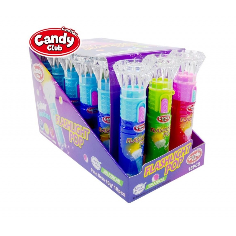 Mirax Hobbies - CANDY FLASHLIGHT POP DISPLAY SABOR ARANDANO