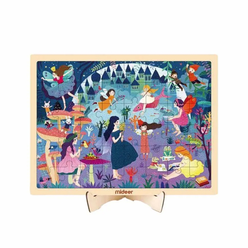 Mirax Hobbies - MIDEER MD3071 WOODEN PUZZLE FAIRY PRINCESS