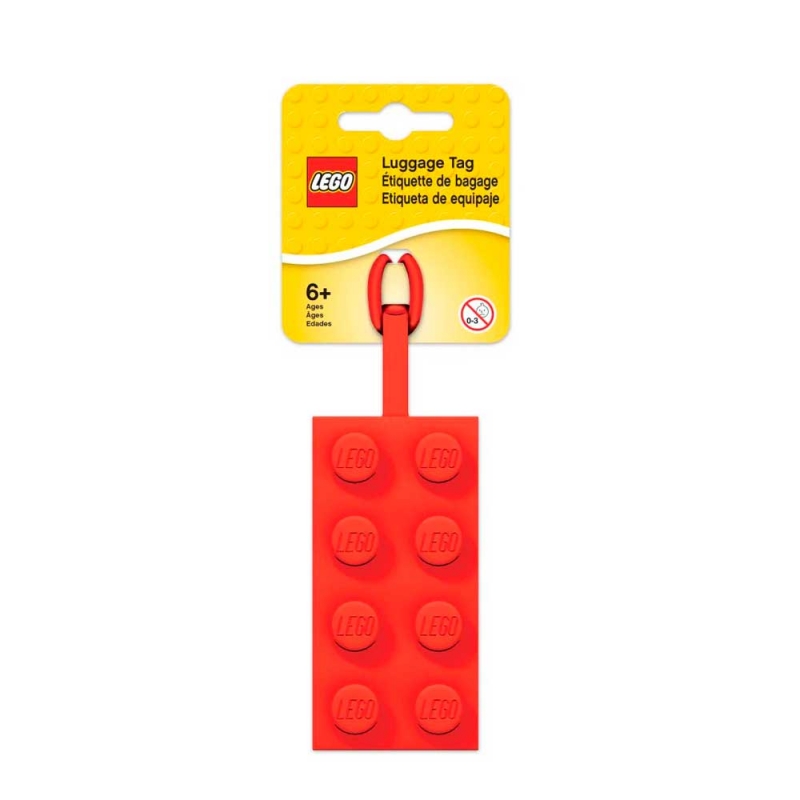 Mirax Hobbies - LEGO 52002 ICONIC BAG TAG RED 2X4