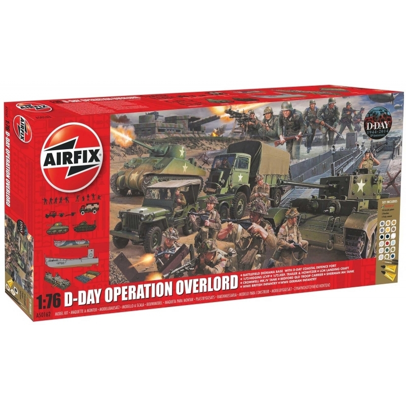 Mirax Hobbies - DEVALUADO AIRFIX 50162 D DAY OPERATION OVERLORD 1:76