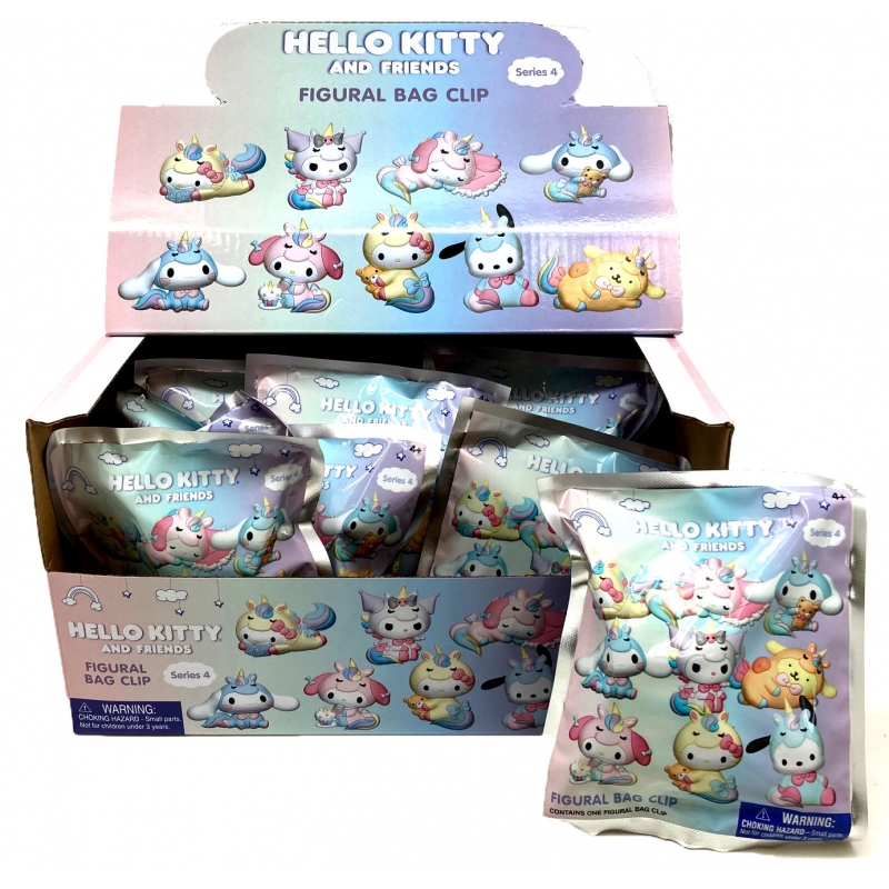 Mirax Hobbies - MONO 78125 HELLO KITTY AND FRIENDS S4 3D FOAM BAG CLIP