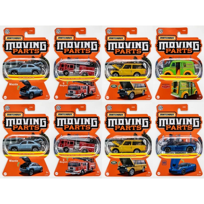 Mirax Hobbies - MATTEL FWD28C 1:64 MATCHBOX MOVING PARTS VEHICLES ASST ...