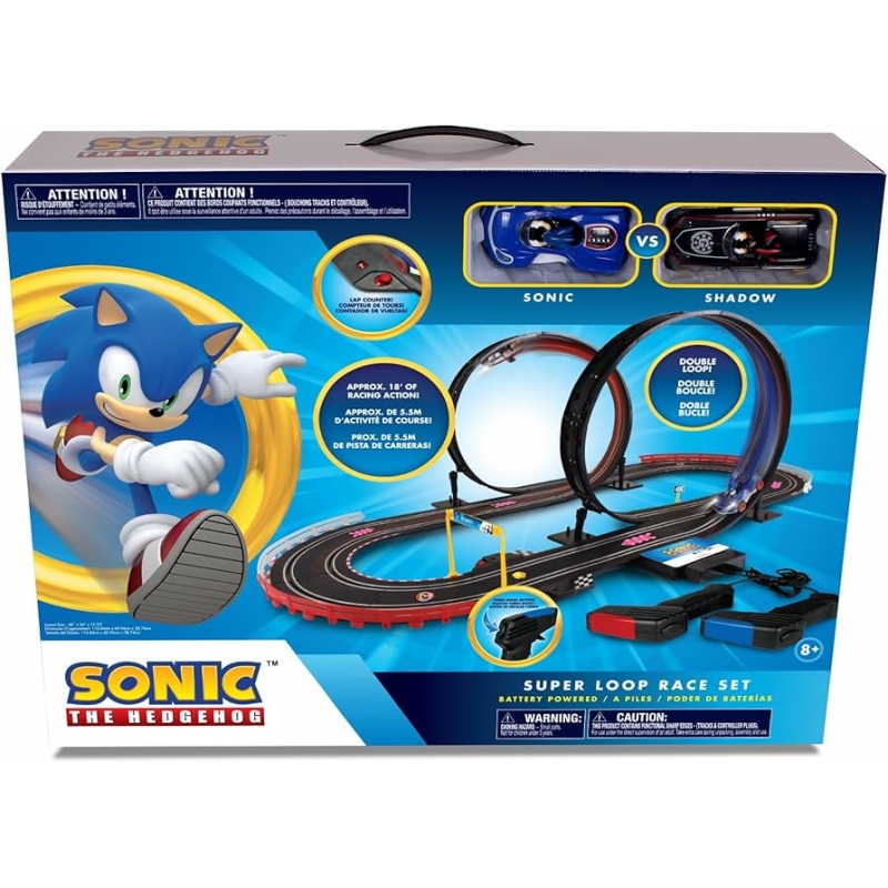 Mirax Hobbies - DEVALUADO NKOK 625 SUPER LOOP SONIC & SHADOW SLOT CAR