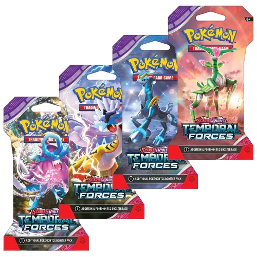 Mirax Hobbies - POKEMON COMPANY JEPK2060 TCG TEMPORAL FORCES SLEEVED INGLES