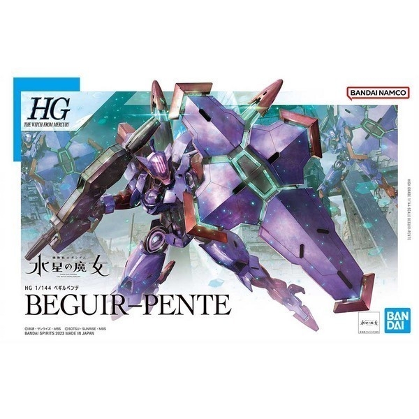 Mirax Hobbies - BANDAI 65016 HG 1/144 BEGUIR PENTE BANDAI HOBBY