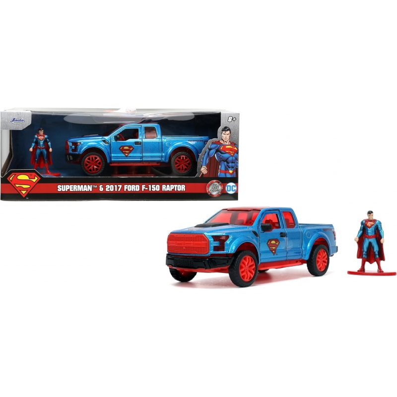 Mirax Hobbies - JADA 253253013 1:32 2017 FORD F150 RAPTOR SUPERMAN, RED ...
