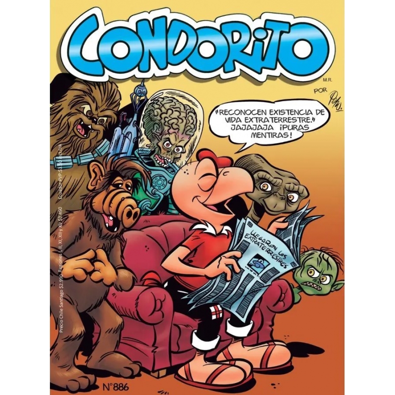 Mirax Hobbies - PANINI CCOND006 REVISTA CONDORITO EDICION 886