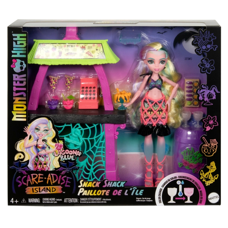 Mirax Hobbies - MATTEL HRP70 MONSTER HIGH SET ISLA DEL TERROR ...