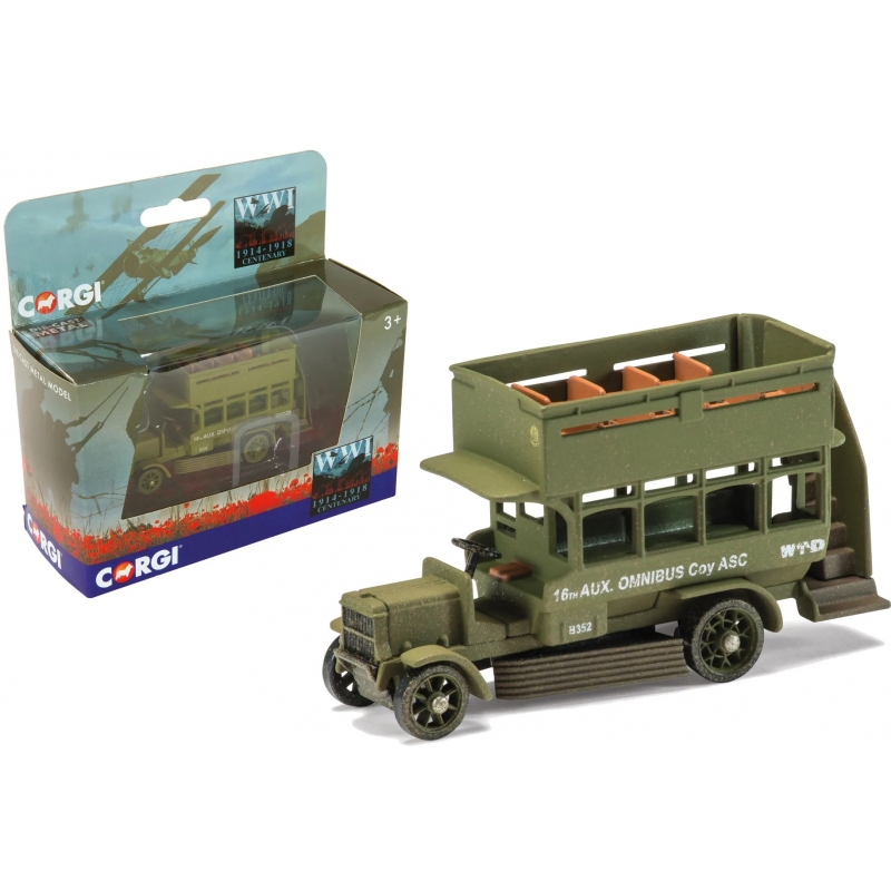 Mirax Hobbies - CORGI CS90611 WWI CENTENARY COLLECTION OLD BILL BUS