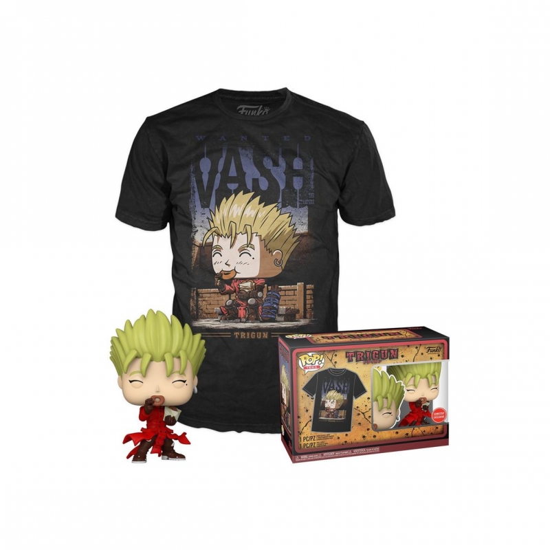 Mirax Hobbies - FUNKO 71227 POP VASH THE STAMPEDE WITH DONUT TALLA S ...