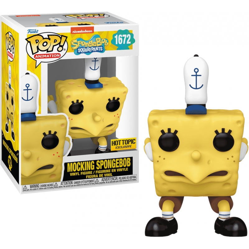 Mirax Hobbies - FUNKO 78498 POP NICKELODEON MOCKING SPONGEBOB HOT TOPIC