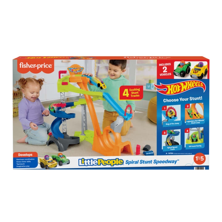 Mirax Hobbies - MATTEL HWB37 FISHER PRICE LITTLE PEOPLE WHEELIES PISTA ...