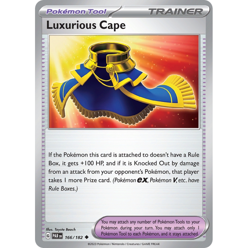 Mirax Hobbies - POKEMON PARADOX RIFT CARTA LUXIRIOUS CAPE POCO COMA?N