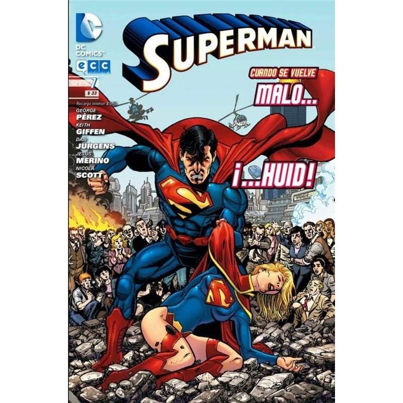 Mirax Hobbies - ECC DC COMICS SUPERMAN 7 CUANDO SE VUELVE MALO HUID